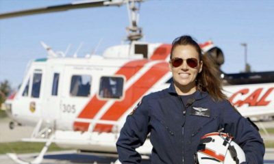 Female Cal Fire Helicopter Pilot is On California's Front Line of ...